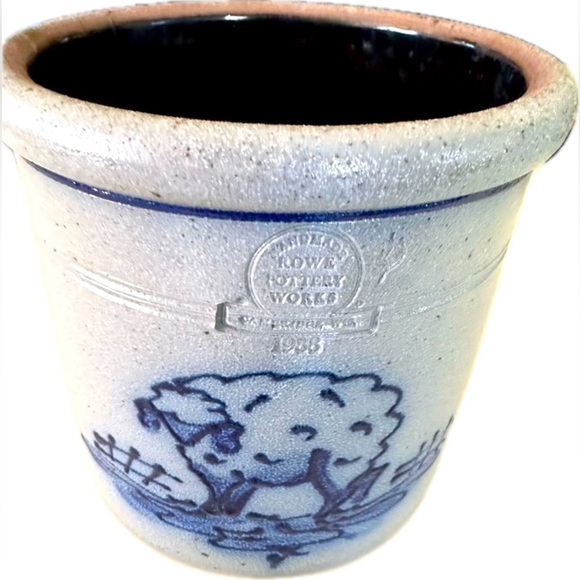 Rowe Pottery Works | Accents | Vintage 988 Rowe Pottery Works Salt ...